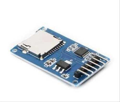 Модуль адаптер Micro SD с интерфейсом SPI Arduino