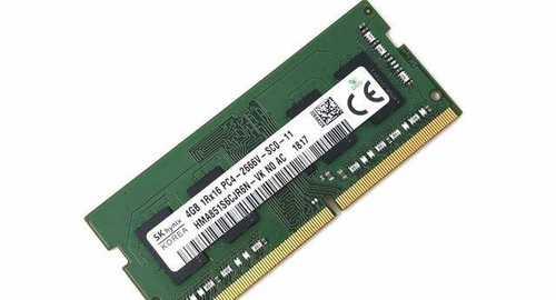 Оперативная память 4GB hynix HMA851S6CJR6N-VK DDR4