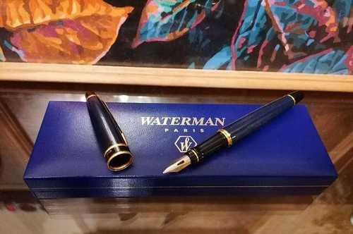 Перьевая ручка waterman, оригинал, blue