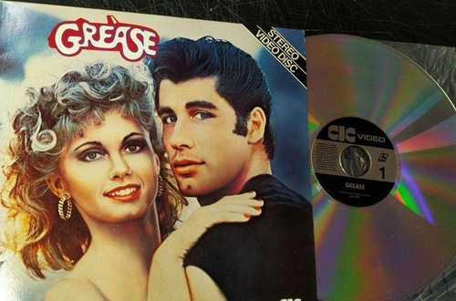 Grease LD video disc Бриолин фильм