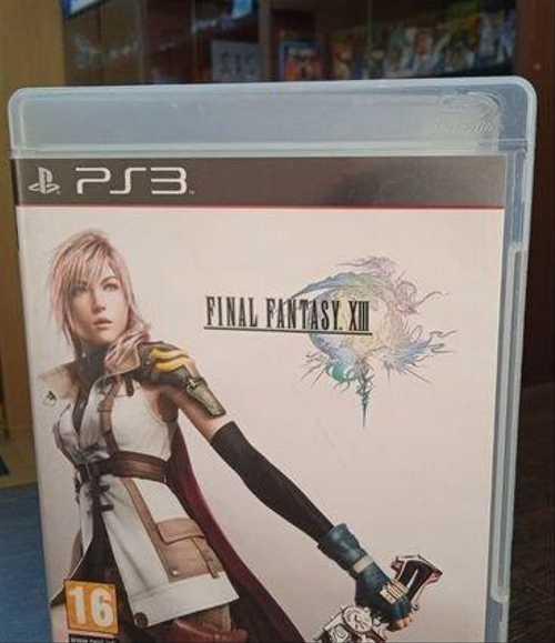Final Fantasy xiii 13. Лицензия Playstation 3 PS3