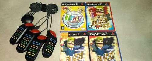 Buzz контроллеры для PS2