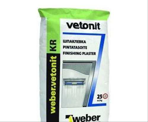Weber Vetonit KR шпаклевка финишная 20 кг