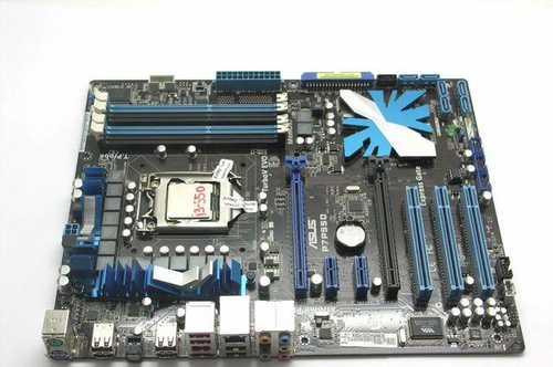 Мат. плата S-1156 asus P7P55D PCI-E/GbLAN/Sb/ATX "