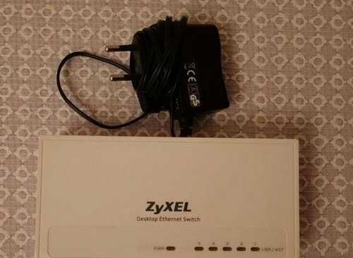 Zyxel ES-105S пятипортовый коммутатор