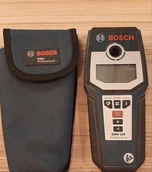 Металлоискатель строительный bosch GMS 120
