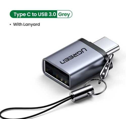 OTG адаптер Ugreen USB3.0 to Type-C (новый)