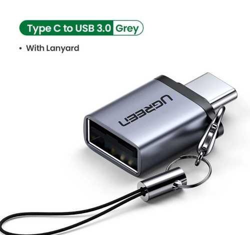 OTG адаптер Ugreen USB3.0 to Type-C (новый)