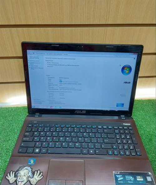 Ноутбук asus K53SV (Core i7)