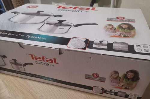 Набор посуды tefal comfort max 4пр(новые в упак)