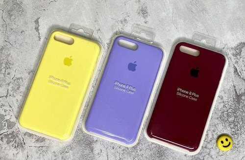 iPhone 8 Plus Apple Silicone Case Желтый
