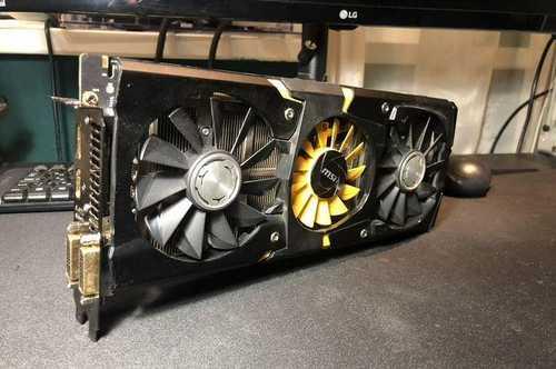 Msi lightning GTX 780 3GB (после прогрева)