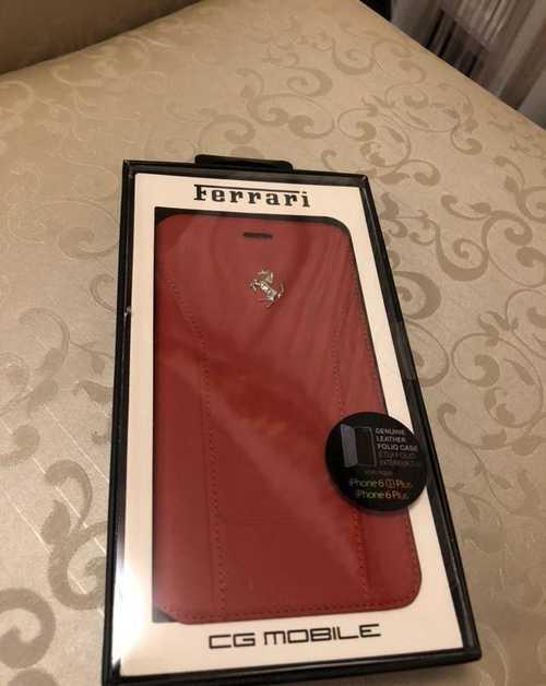 Новый чехол Ferrari для iPhone 6/6S Plus