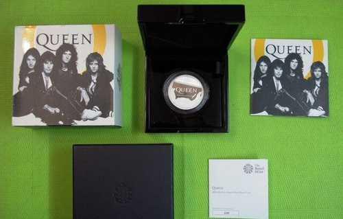Великобритания 5 фунтов 2020 г. группа Queen