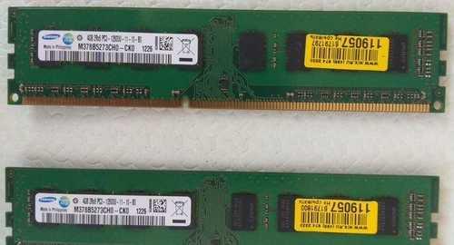 Оперативная памяти Original samsung DDR-3 dimm 4Gb