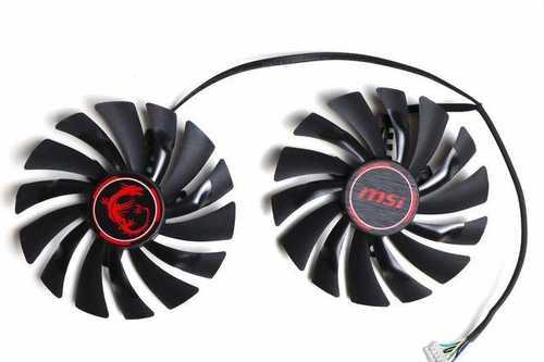 Вентилятор MSI GTX 960 970 980 Gaming X 6 пин