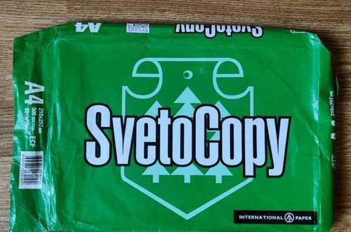Бумага SvetoCopy А4 86 листов