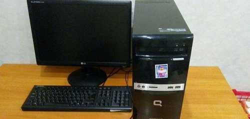 Компьютер HP + монитор LG 19"+ стол