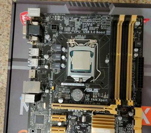 Intel core i7 4770k + asus B85M-G + 16GB DDR3