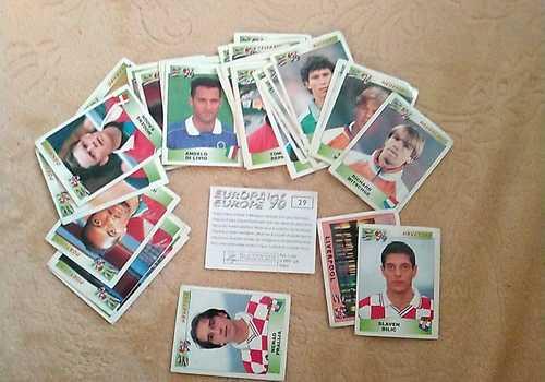 Наклейки Panini Euro 96