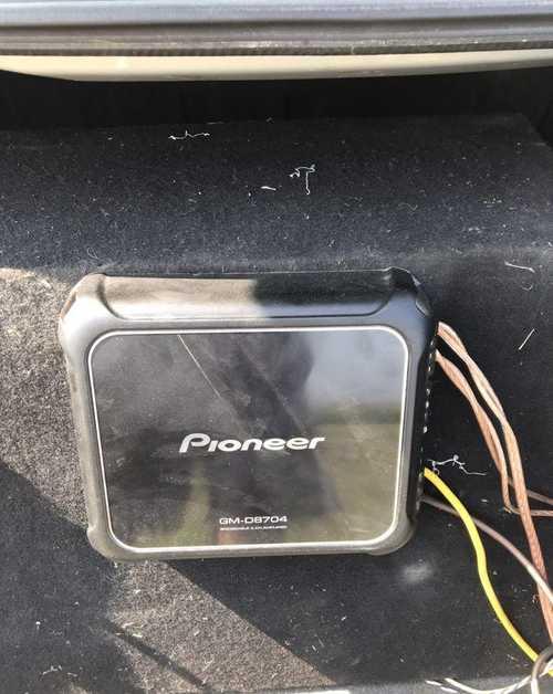 Усилитель Pioneer GM-D8704 4 х канальный