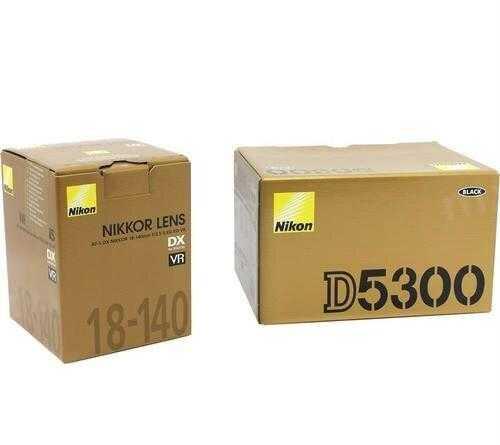 Nikon d5300 kit 18-140mm новый
