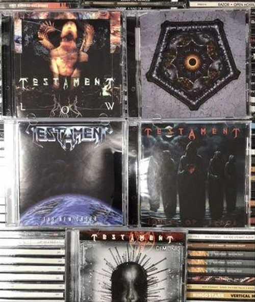 Музыкальные cd диски Testament