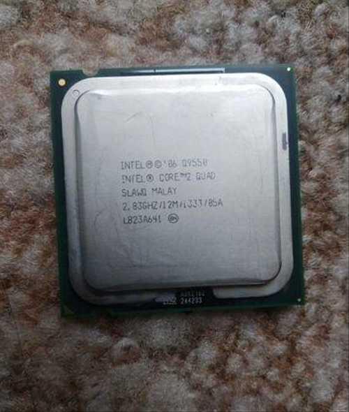Intel core 2 quad 9550