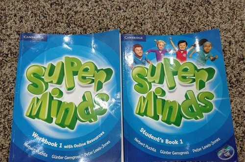 Super minds 1, super grammar продаю комплект