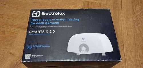 Водонагреватель проточный electrolux smartfix 2.0