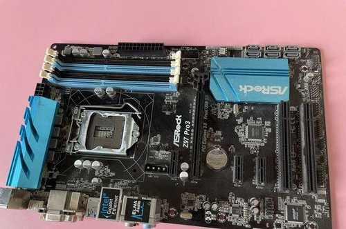 Материнская плата asrock z97 pro socket 1150