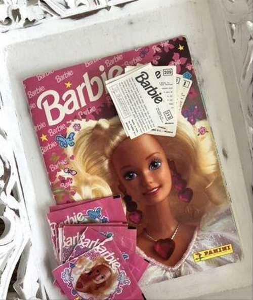Наклейки Barbie Panini 1993 новые