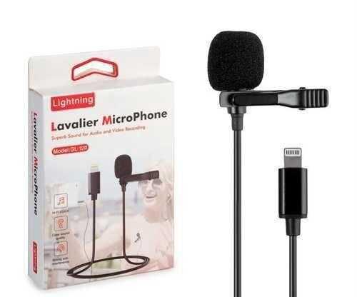 Петличный микрофон GL-120 Lightning для iPhone