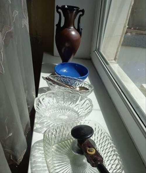 Салатница ваза ложки машинка для закатки