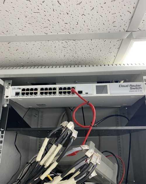 Коммутатор Cloud Router Switch Mikrotik 125-24G-1S