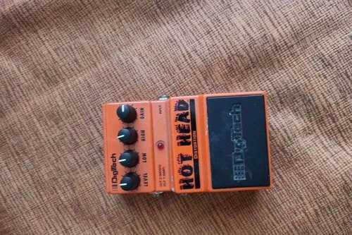 Педаль distortion digitech hot head