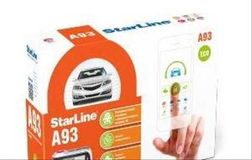 Автосигнализация с запуском Starline A93 ECO