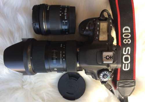 Canon 80d + Sigma 18-35 Art + Canon 10-18mm