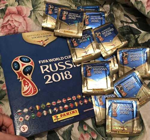 Наклейки для альбома Panini Fifa World Cup Russia