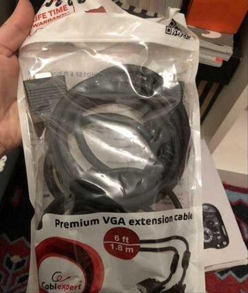 Premium VGA extension cable
