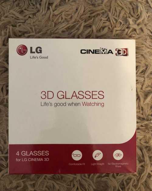 3D очки Glasses LG AG-F310 (X4)