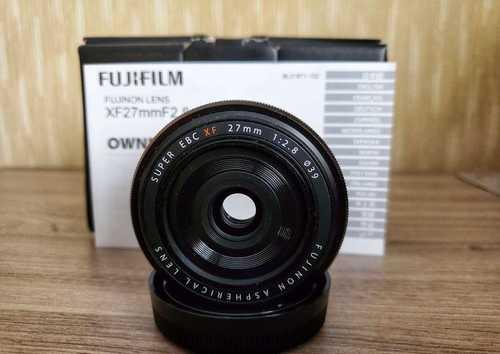 Объектив Fujifilm Fujinon XF 27mm f/2.8