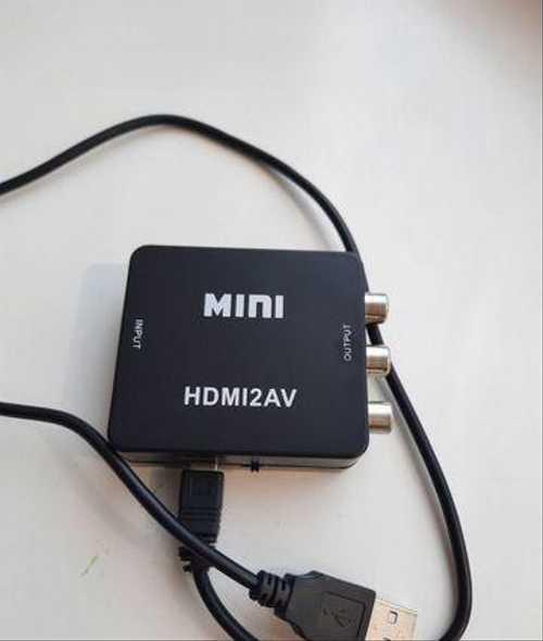 Конвертер hdmi на AV