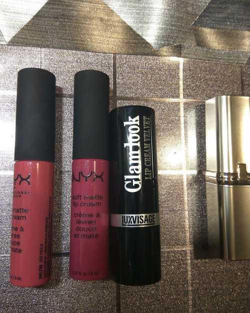 NYX professional makeup Губные помады