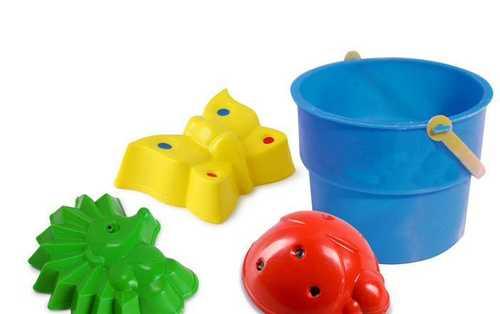 Песочный набор в ведре