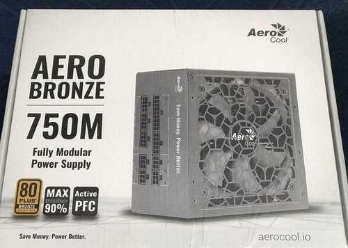 Блок питания AeroCool Aero Bronze 750M 750W