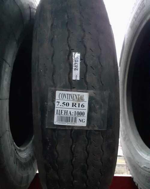 Шина continental 7.50 R16 4шАрт 247035 нг
