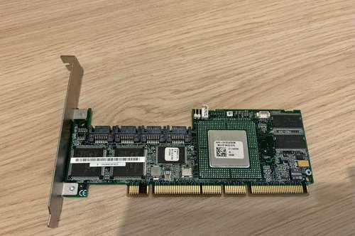 SATA PCI контроллер adaptec AAR-2410SA/64M