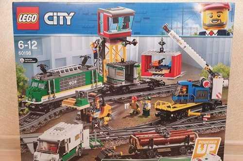 Lego City 60198 Товарный поезд