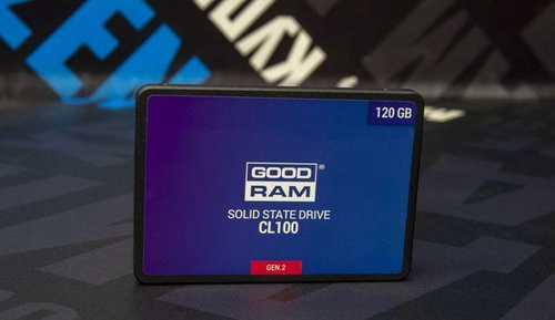 SSD накопитель SATA GoodRam CL100 120GB